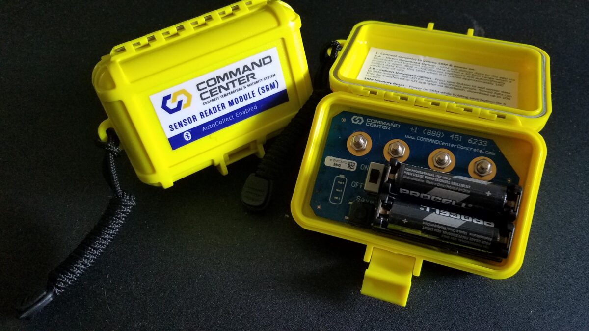 Launch of the Sensor Reader Module 3 (SRM 3) | COMMAND Center™ Concrete