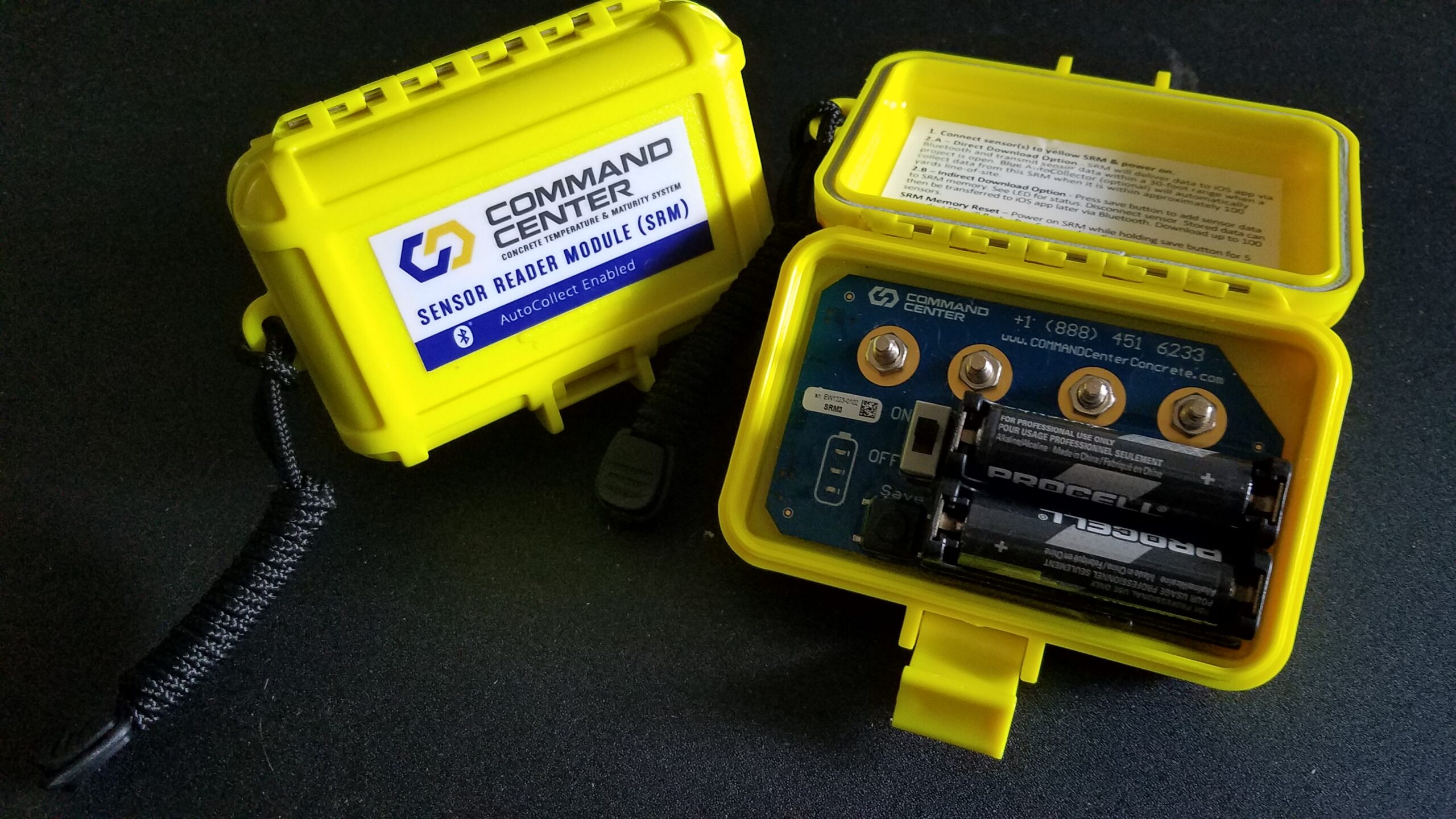 Launch of the Sensor Reader Module 3 (SRM 3) | COMMAND Center™ Concrete