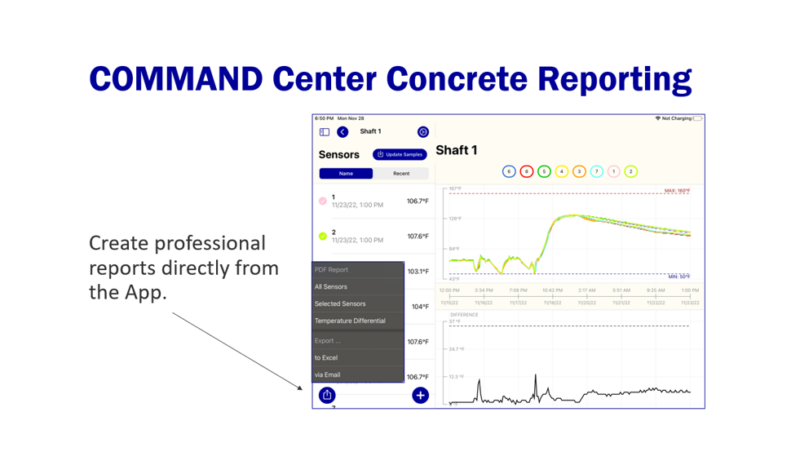 Generating Reports for Your Concrete Projects and Placements | COMMAND ...