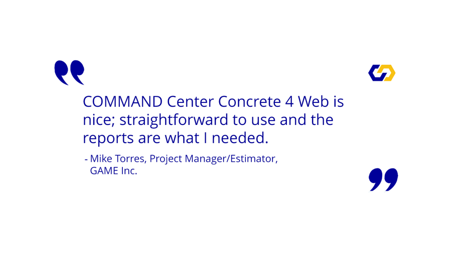 Concrete Temperature And Maturity Systems - COMMAND Center