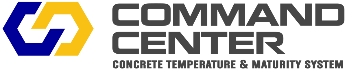 Internal Concrete Temperature Monitoring with COMMAND Center™ Sensors